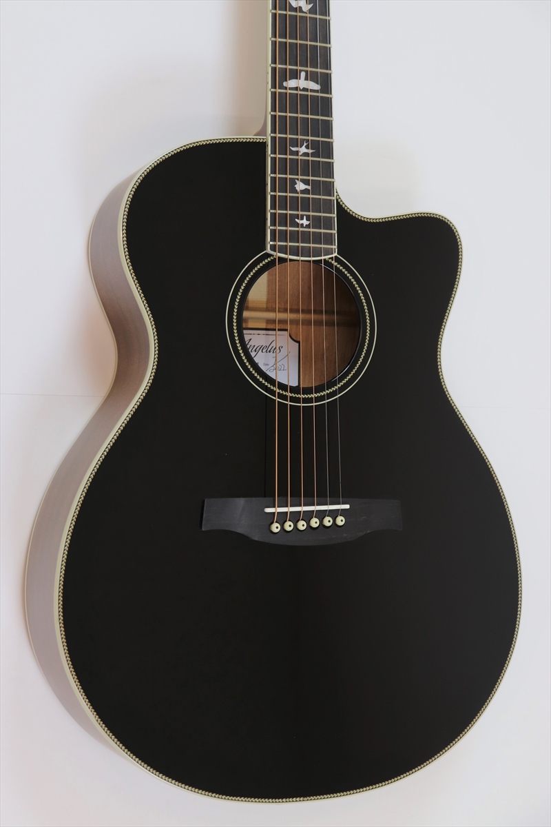 PRS (Paul Reed Smith) SE Angeles A20E Black Top Satin Back